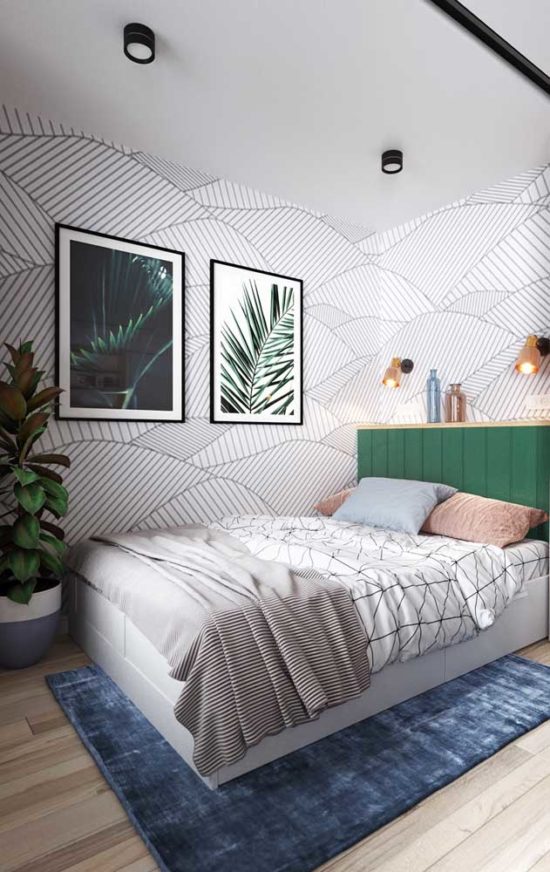 Quarto de Solteiro: 60 Modelos, Fotos e Ideias Incríveis