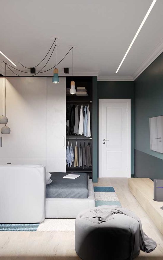 Quarto de Solteiro: 60 Modelos, Fotos e Ideias Incríveis