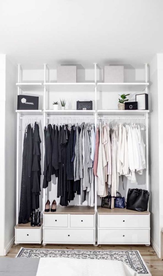 Guarda-Roupa Aberto: Como Fazer, Dicas e Fotos
