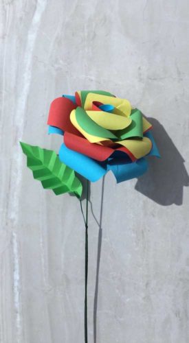 Rosa de Papel: Veja Como Fazer e 60 Ideias Criativas