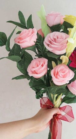Rosa de Papel: Veja Como Fazer e 60 Ideias Criativas