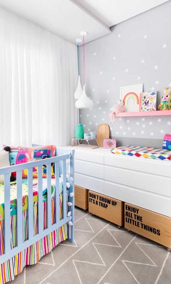 Quarto de Bebê Menina: Dicas Para Decorar e 60 Fotos Inspiradoras