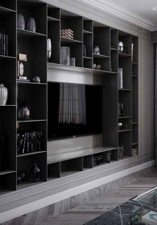 Estante Para Sala: Vantagens, Como Escolher, Dicas e 60 Fotos