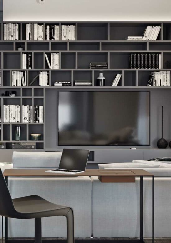 Estante Para Sala: Vantagens, Como Escolher, Dicas e 60 Fotos