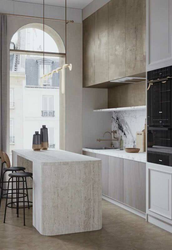Mármore Travertino: 55 Ambientes e Ideias com o Revestimento