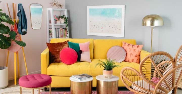 Sala Colorida: 60 Ideias e Fotos de Decoração Inspiradoras