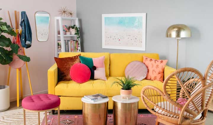 Sala Colorida: 60 Ideias e Fotos de Decoração Inspiradoras