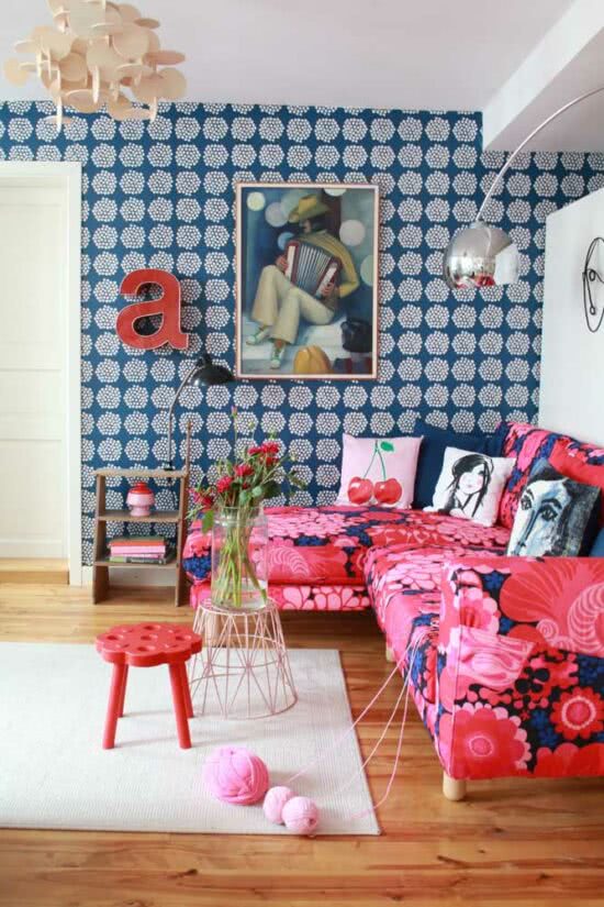Sofá Estampado: 50 Ideias Super Criativas para Montar o Seu