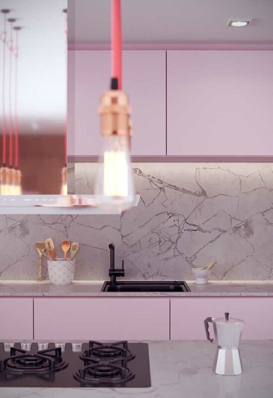 Cor Rosé: Significado da cor, Como usar na Decoração e 50 Fotos