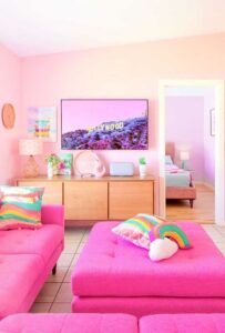 Sala Rosa: Veja dicas para Decorar e 50 Fotos Incríveis de Ambientes