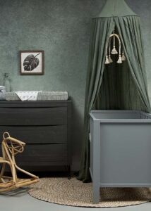 Quarto de Bebê Verde: 60 Ideias de Projetos Decorados