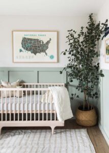 Quarto de Bebê Verde: 60 Ideias de Projetos Decorados