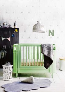 Quarto de Bebê Verde: 60 Ideias de Projetos Decorados