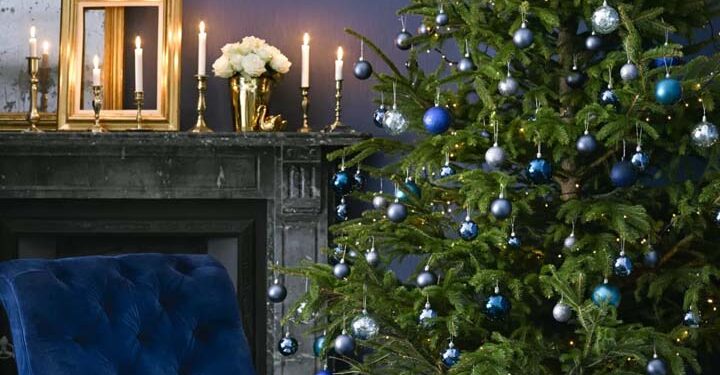 Árvore de Natal azul: Como Fazer Passo a Passo e Lindas Ideias