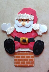 Papai Noel de EVA: Como fazer, Onde usar e Lindos Modelos