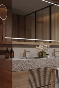 Banheiro Rústico: 55 Ideias com Fotos e Projetos