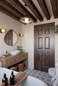 Banheiro Rústico: 55 Projetos Incríveis para Acertar em Cheio