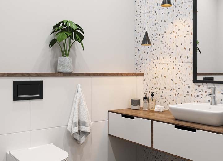 Lavabo Simples: Dicas para Decorar e 55 Fotos de Projetos