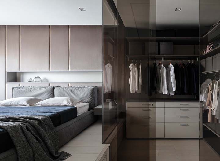 Quarto de Casal Planejado Moderno: 50 Ideias para se Inspirar
