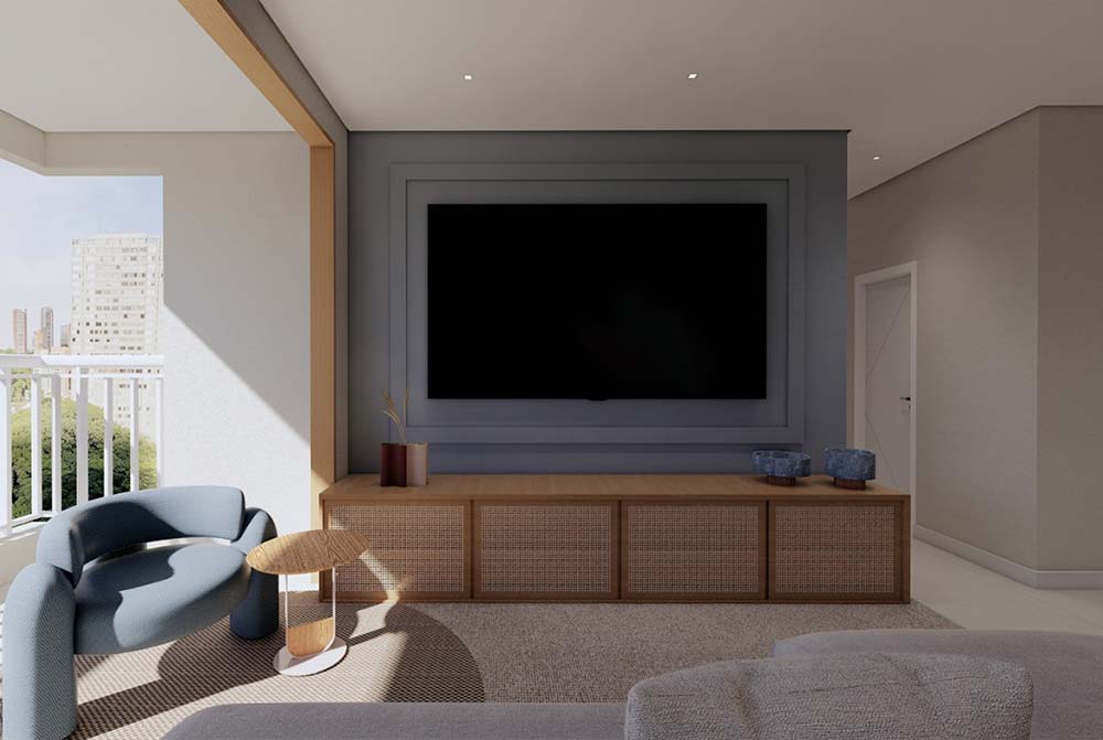 Sala Azul: 60 Ideias Incríveis de Decoração com a Cor