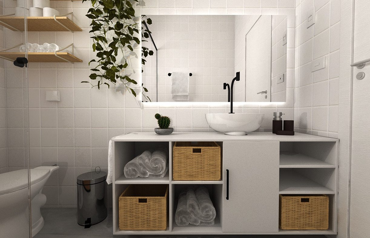 Nicho Para Banheiro: O que é? Como Escolher e 65 Modelos